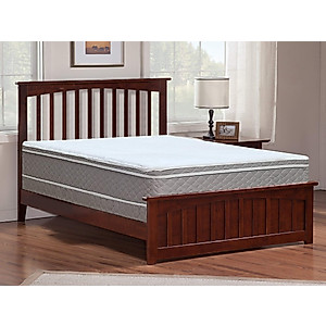 Mayton10-Inch Medium Plush Eurotop Pillowtop Innerspring Mattress And 8" Wood Traditional Box Spring/Foundation Set,Twin