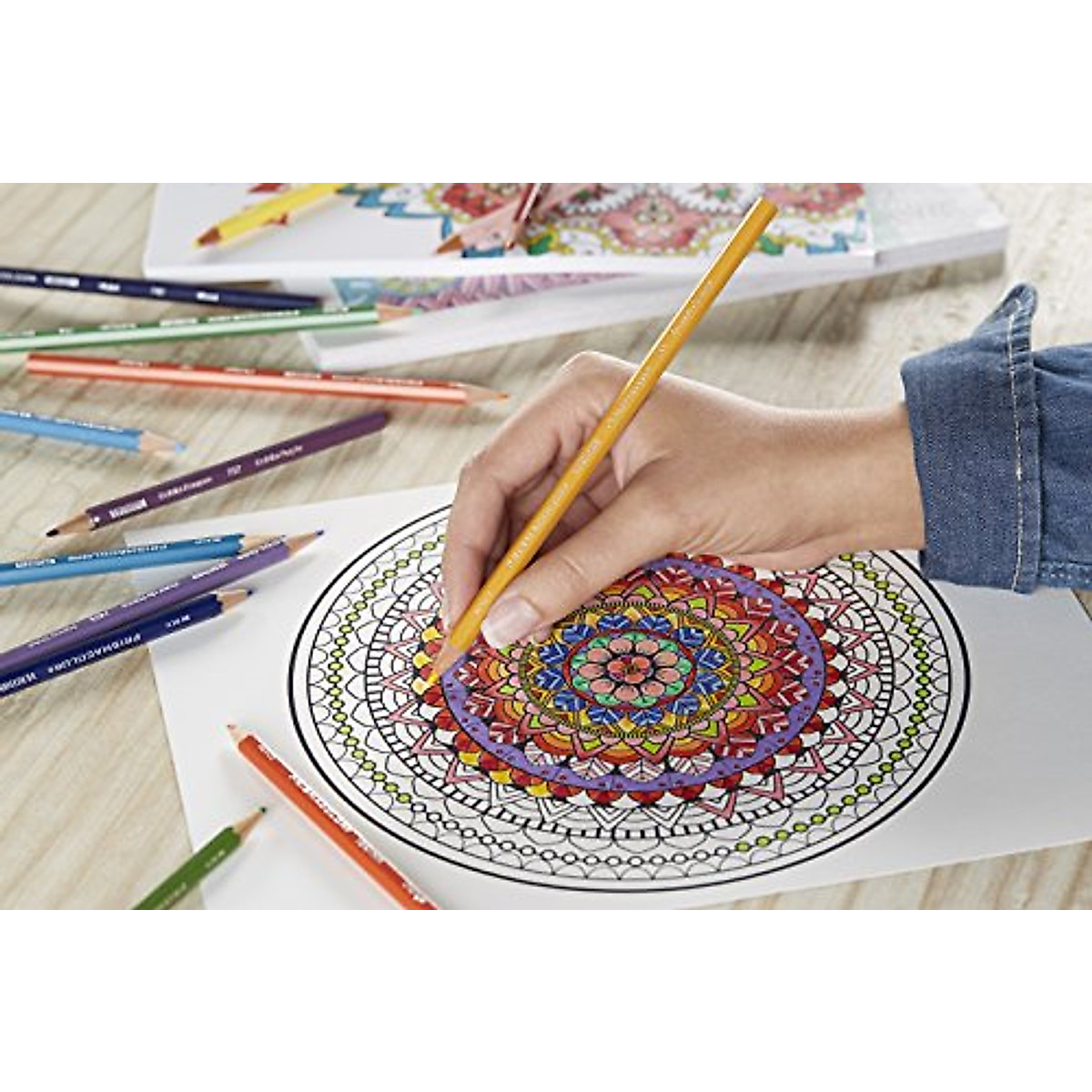 Prismacolor Premier Verithin Colored Pencils, Adult Coloring, 36 Pack