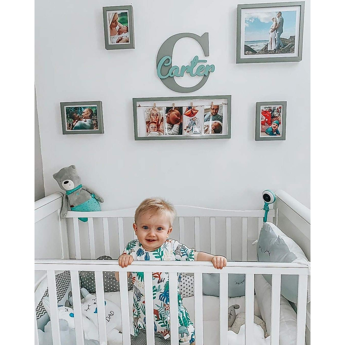 Custom Personalized Wooden Name Sign, Wood Letter, Nursery Wall plaque decor for Boys and Girls