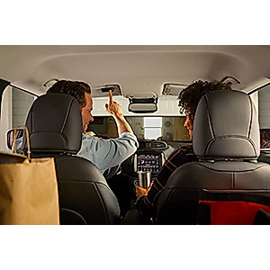 Craftsman 1/2 HP Smart myQ Smartphone Controlled-Belt Drive, Wireless Keypad Included, Model CMXEOCG572, Red Garage Door Opener