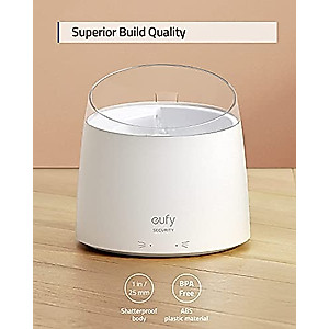 eufy Pet Water Fountain, Cat Water Fountain with Advanced Self-Cleaning System, 5W Powerful and Quiet Pump, Neck-Protection Design, 1.5 L Water Container, Automatic Drinking Fountain for Cat and Dog