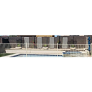 HiddenFlower1US - Privacy Screen Metal Garden Fence Decor Art