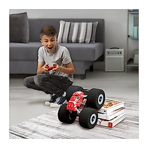 Air Hogs Super Soft, Stunt Shot Indoor Remote Control Stunt Vehicle with Soft Wheels, for Kids Aged 5 and up
