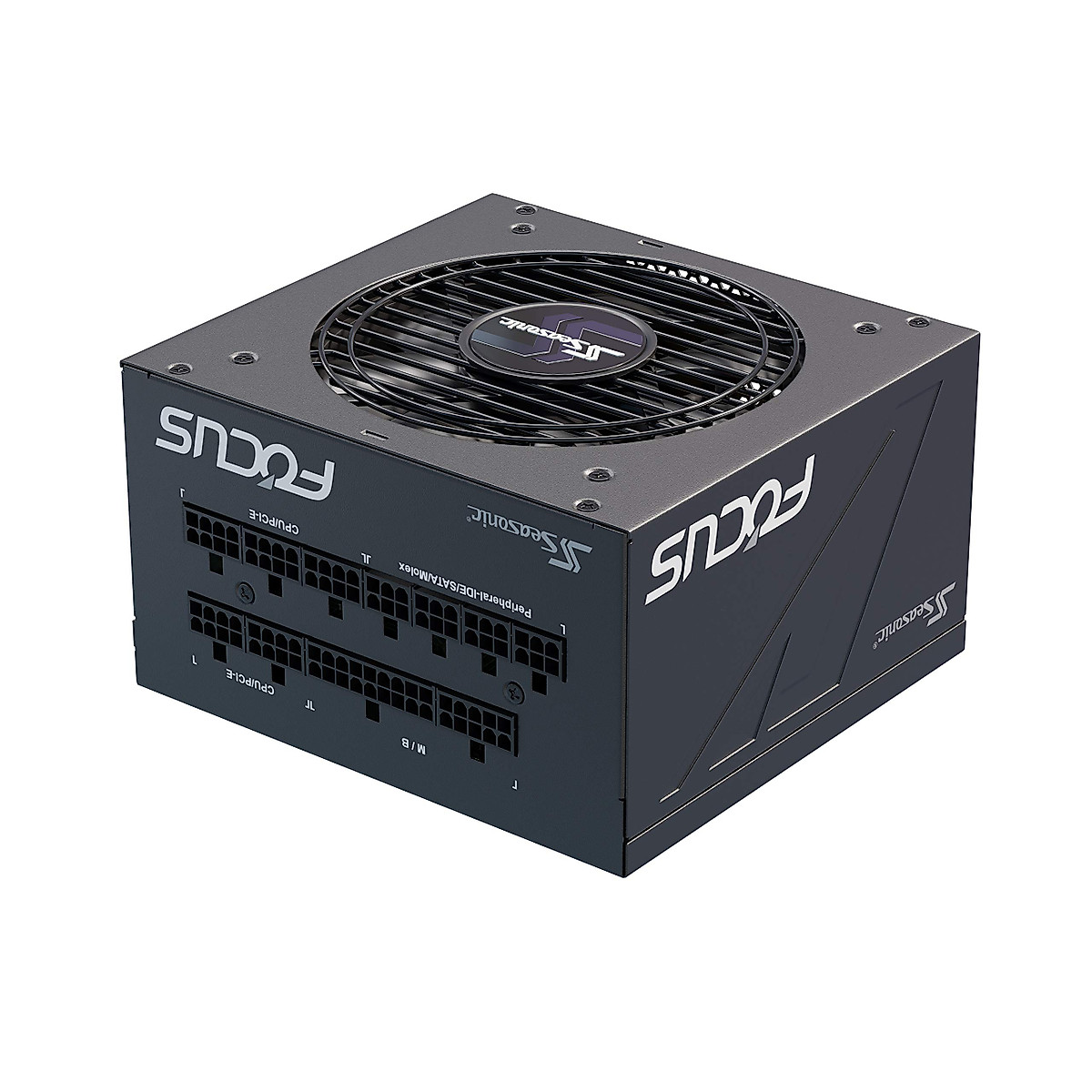 Seasonic FOCUS GX-850 - 850W - 80+ Gold - Full-Modular - ATX Form Factor - Low Noise - Premium Japanese Capacitor - 10 Year Warranty - Nvidia RTX 30/40 Super & AMD GPU Compatible (Ref. SSR-850FX)