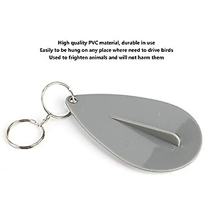 Yoidesu Bird Repellent 5Pcs Eye Design Reflective Decoy for Protecting Vegetable Fruit Trees