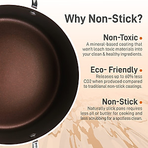 NutriChef Dutch Oven Pot with Lid - Non-Stick High-Qualified Kitchen Cookware with See-Through Tempered Glass Lids,5 Quart (Works with Models: NCCW14SBLU & NCCW20SBLU)NCCW14SBLUDOP