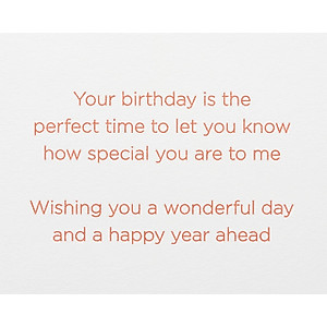 Papyrus Birthday Card (How Special You Are)