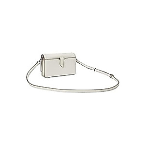 Michael Kors Jet Set Charm Small Phone Crossbody Optic White One Size