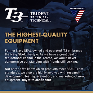 T3 Standard Medical Pouch, MOLLE-Compatible Tactical Pouch for Med Gear, Heavy-Duty Outdoor Pouch for Hiking and Recreation, Supplies Sold Separately, Multicam