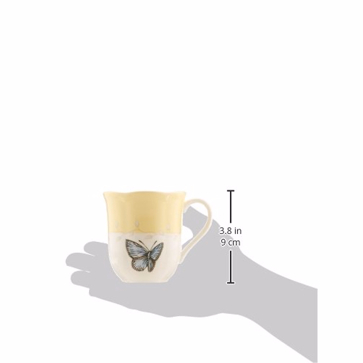 Lenox 773903 Butterfly Meadow 4-Piece Mug Set, Multicolor, 1.85 LB