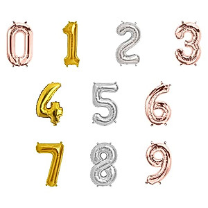 Cursive Letter Balloons - Custom Script Phrase 16" Inch Alphabet Letters & Numbers Foil Mylar Balloon - Create Your Own Balloon Banner