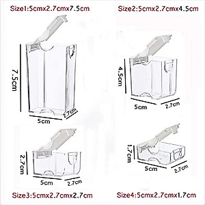 Bulk Diamond Painting Storage, Small Plastic Containers Rhinestones Organizer for Beads, Buttons, Studs Storage