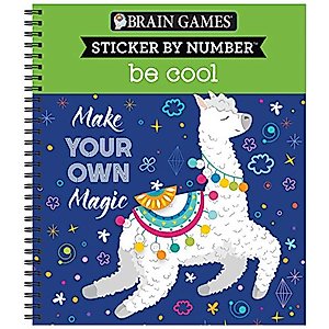 Brain Games - Sticker by Number: Be Cool