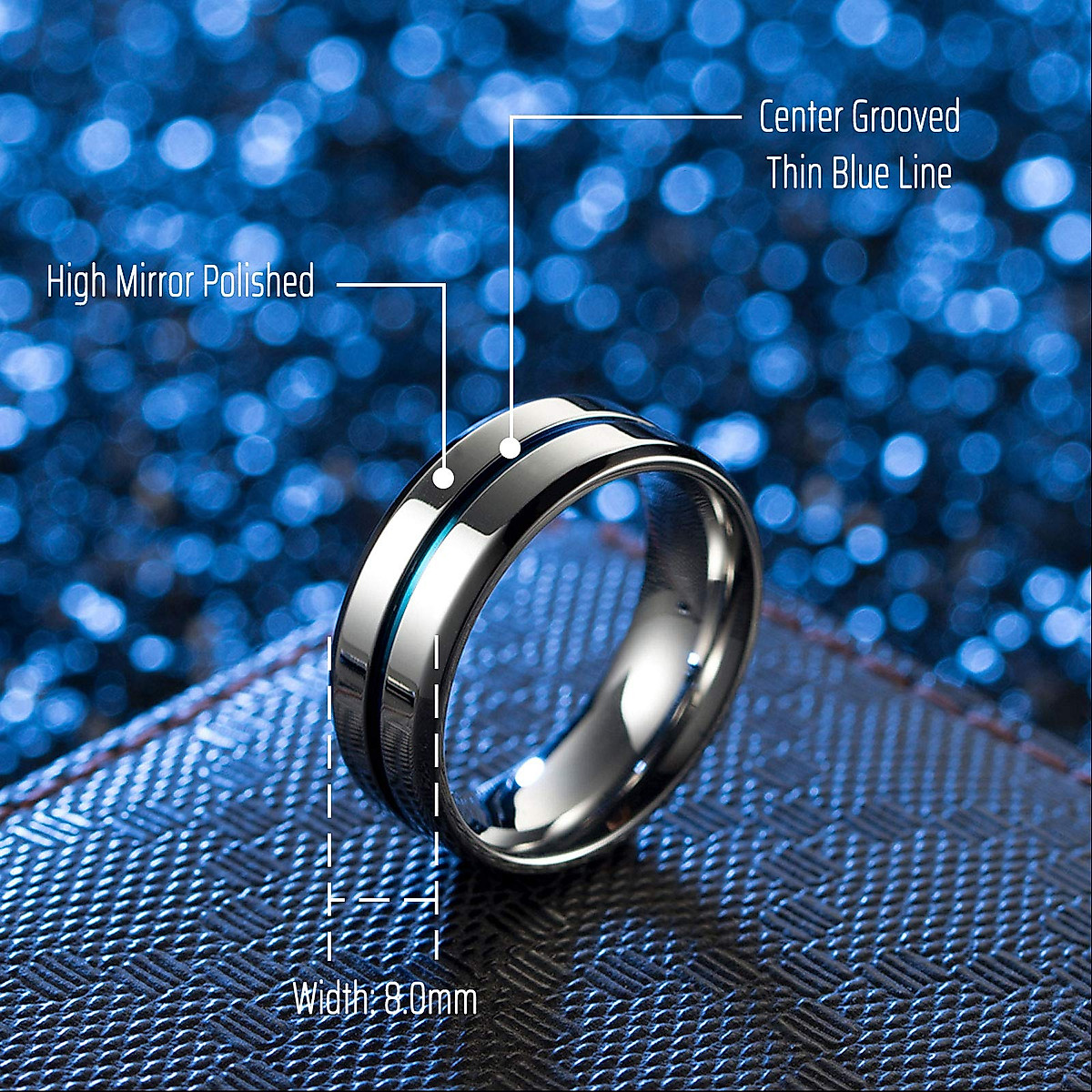 18k Gold Plated Princess Wedding Ring Sets for Him and Her Women Men Titanium Stainless Steel Bands 3.0Ct Cz Couple Rings Size 11&6