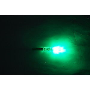 Jiexi Hwyp Automatically Lighted Led Nocks for Inner Diameter 6.3 mm Compound Bow Arrows GT Size Pack of 6 (green)