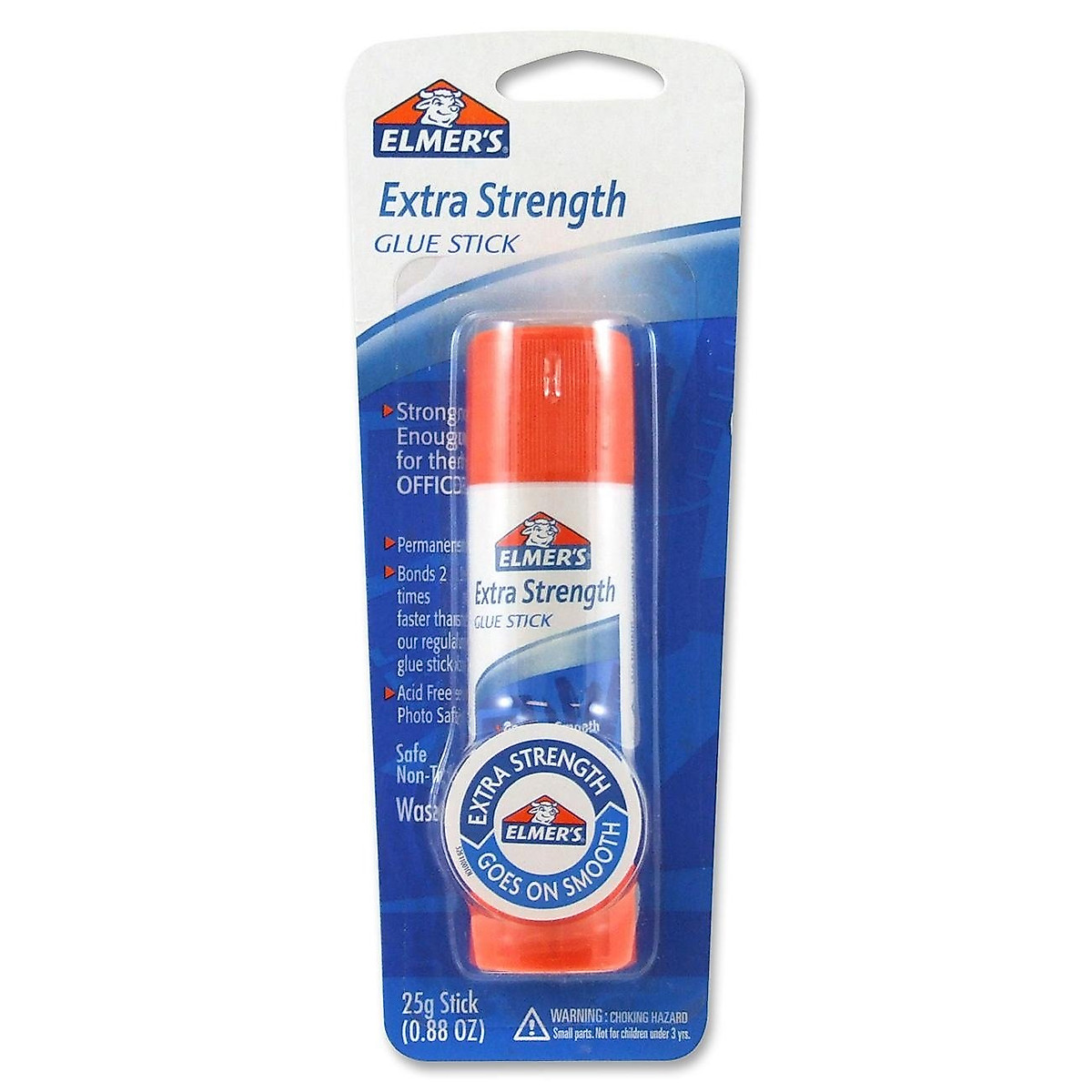 Elmer's Extra Strength Glue Stick, 0.88 Ounces