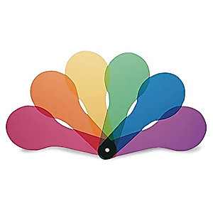 Excellerations Color Paddles (Pack of 18) Educational STEM Toy, Preschool, Kids Toys (Item # PADD)