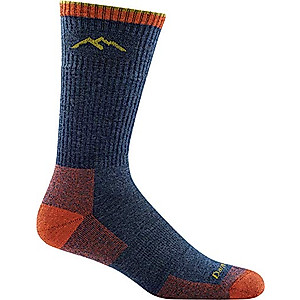 Darn Tough (Style #1466) Men's Merino Wool Hiker Micro Crew Cushion Socks (as1, alpha, m, regular, regular, Denim)