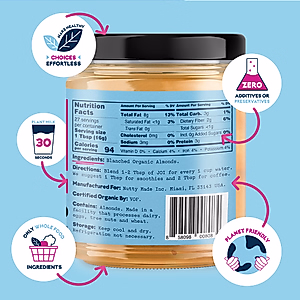 Almond Milk Unsweetened Plain Concentrate by JOI - 2-Pack x 27 Servings - Vegan, Kosher, Shelf Stable, Keto-Friendly, Dairy Free, & Fat Free Milk - Almond Milk Powder Substitute, Coffee & Plant Milk Creamer