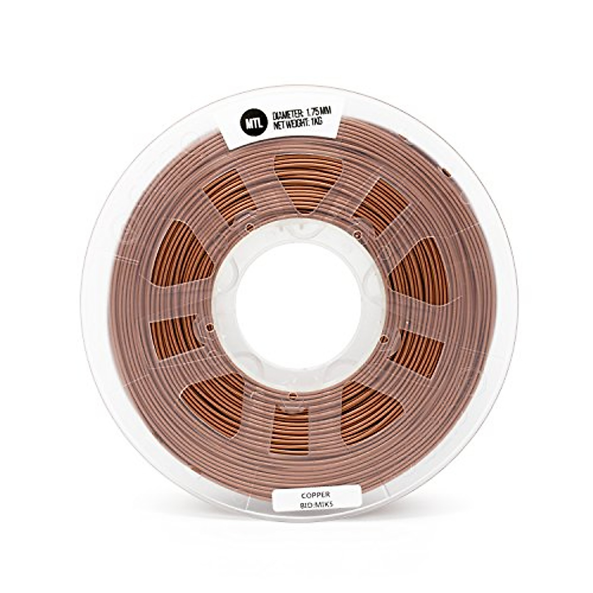 Gizmo Dorks 3mm (2.85mm) Metal Copper Fill Filament, 1 kg for 3D Printers