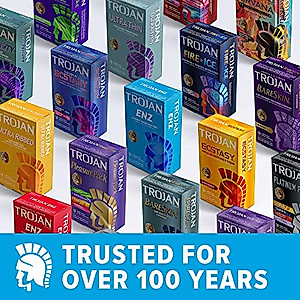 Trojan Ultra Thin Premium Lubricated Condoms - 12 Count