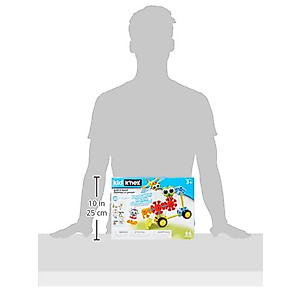 KID K’NEX – Build A Bunch Set – 66 Pieces – For Ages 3+ Construction Educational Toy (Amazon Exclusive), packaging may vary