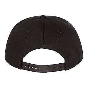 Calibear Prints Tekkadan Logo Mobile Suit Gundam Iron Blooded Orphans Anime Hat Flat Bill Cap Black, One Size-X-Large