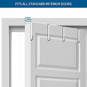 sussie daddy 18-Pocket Cruise Cabin Organizer Versatile Over Door Shoe Hanger with Durable Mesh Cotton & Extra Magnetic Hooks Accommodating Small to Large Items, Perfect for Cruising Travelers