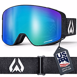 Wildhorn Pipeline Ski Goggles Men Women OTG Anti-FogScratch Snowboard Goggles-US Ski Team Official Supplier-100% UV Swap Lens
