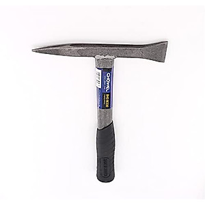 CHOWEL BHS-W330 Welding Chipping Hammer Slag Removal Tool with Forged Construction, Shock Reduction Grip & lightweight 13oz