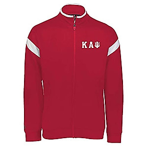 Mega Greek Kappa Alpha Psi Limitless Full Zip Jacket (X-Large, Red)