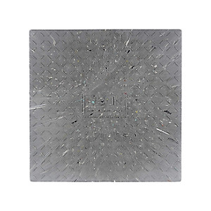 AC Condensing Unit Support Pad 24x24x2 | Equipment Support Pad | Generator Pad for HVAC Units, Generators, AC Condensers, Air Conditioners, Beehives & More | 100% Recycled Plastic AC Condenser Pad