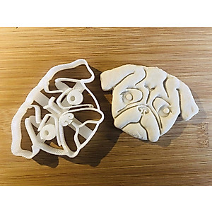 Pug Cookie Cutter and Dog Treat Cutter - Dog Face