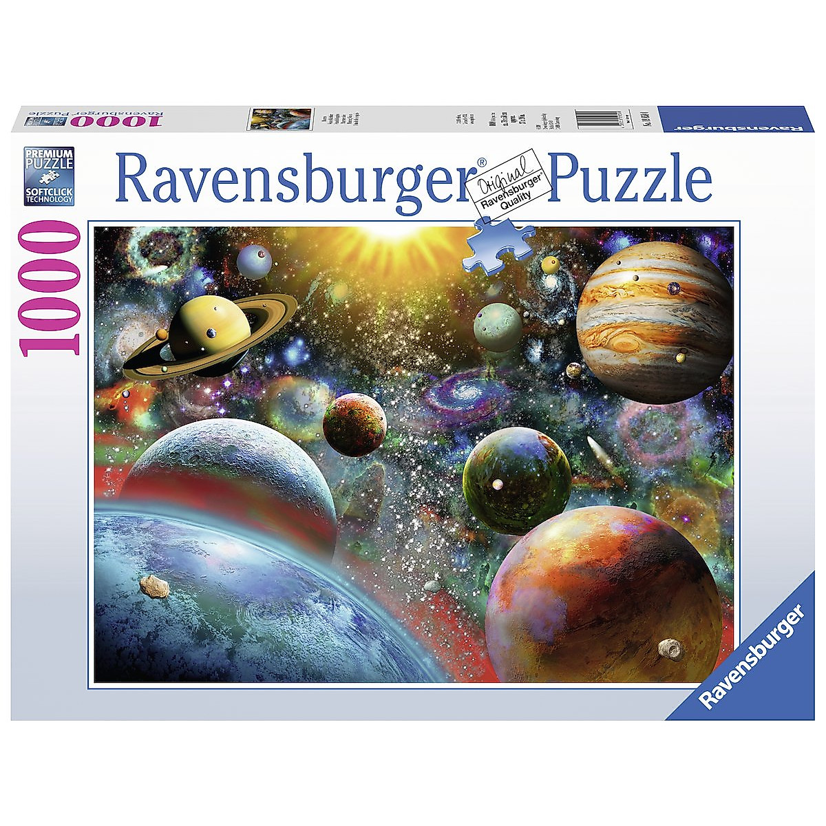 Ravensburger Planetary Vision Jigsaw Puzzle - Engaging 1000-Piece Puzzle for Kids and Adults | Unique Softclick Technology | Anti-Glare Surface | Ideal Christmas Gift | FSC Certified