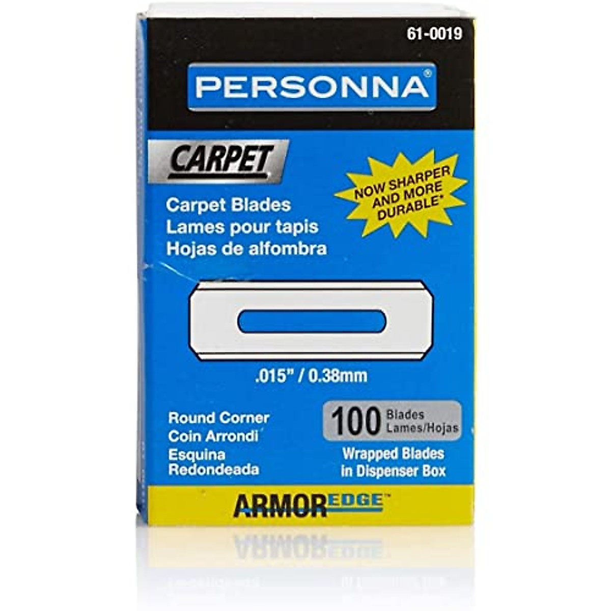 Personna .015 Reg CPT Blade 100 Bl/Ct-10 Ct/Cs