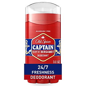 Old Spice Red Collection Captain Scent Deodorant for Men, 3.0 oz