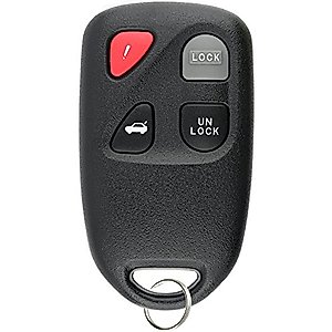 KeylessOption Keyless Entry Remote Car Key Fob Transmitter for Mazda 3 2007-2011 KPU41777