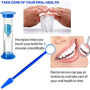 Portable Orthodontic Oral Care Kit - 2Pack - Travel Kit for Patients, Interdental Brushing Wax Floss Toothbrush Cleaning(Purple & Blue)