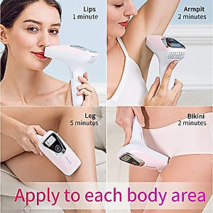 VEME IPL Hair Removal for Women Permanent, at-Home Hair Removal Device Painless for Facial Whole Body, FDA Cleared, Effective Reduction in Hair Regrowth, More Professional Hair Remover, Upgraded