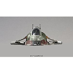 Bandai Hobby Star Wars 1/144 Slave I Building Kit, Multi-Colored, 8" for 180 months to 720 months