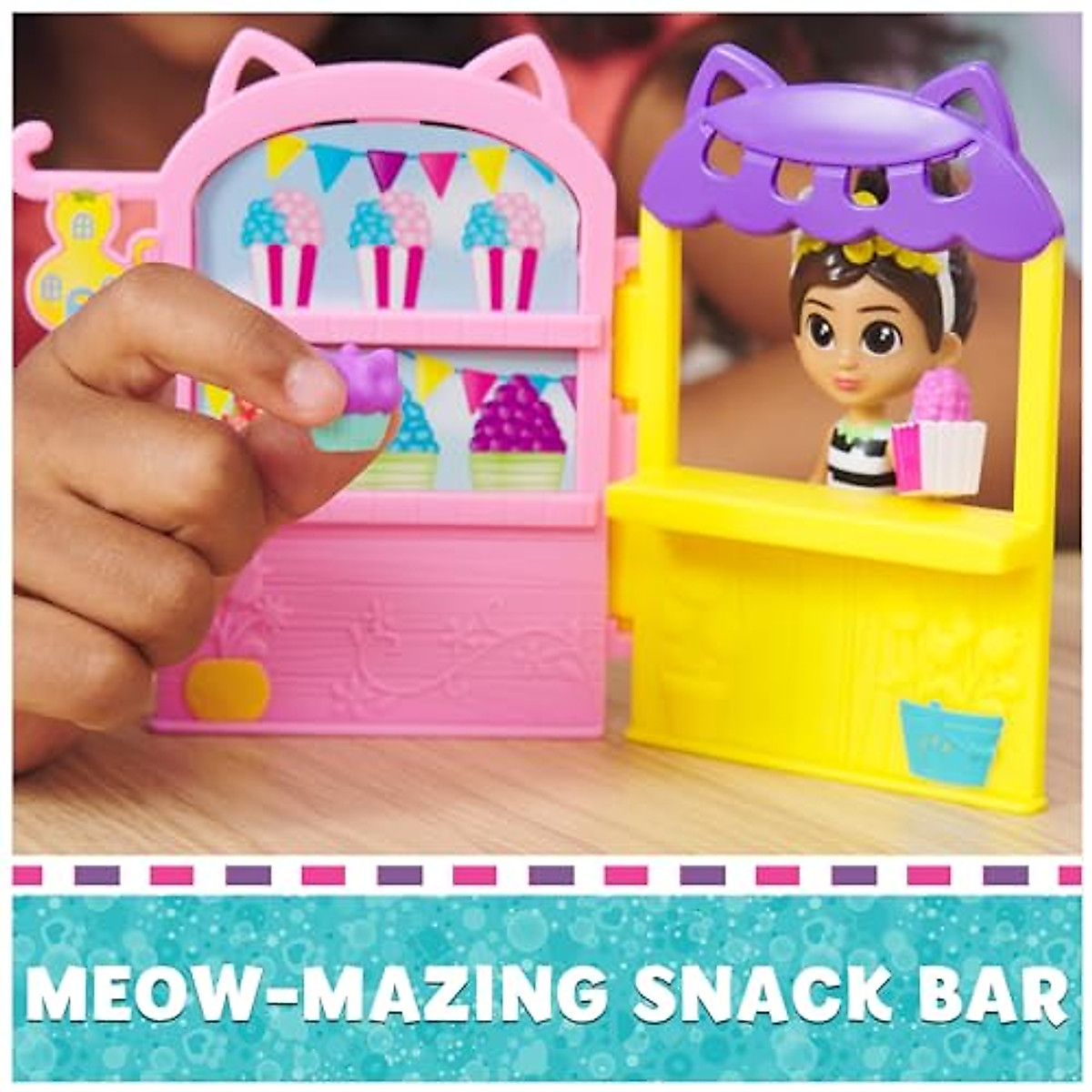 Gabby’s Dollhouse, Kitty Fairy Garden Party, 18-Piece Playset with 3 Toy Figures, Surprise Toys & Dollhouse Accessories, Kids Toys for Girls & Boys 3+