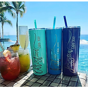 20 oz Tumbler Lids Replacement, Skinny Tumbler Lid Replacement Tumbler Cup Lids for Tumblers Spill Proof, Compatible with Yeti Rambler and More Tumbler Cups (10 Pack) (Black or clear - Assorted)