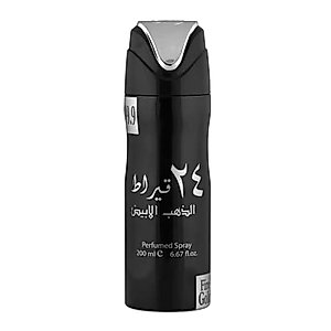Lattafa Deodorant Perfumed Spray 200 ml/6.67 fl.oz | Oriental DEO with a Classic Combination of Oudh, Roses & Vanilla I Energizing Oud Fragrance I Classy Unisex Scent I Summer Deo Fresh, Citrus, Pepper I Vanilla, Jasmine, White Musk, Ambergris & Saffron I