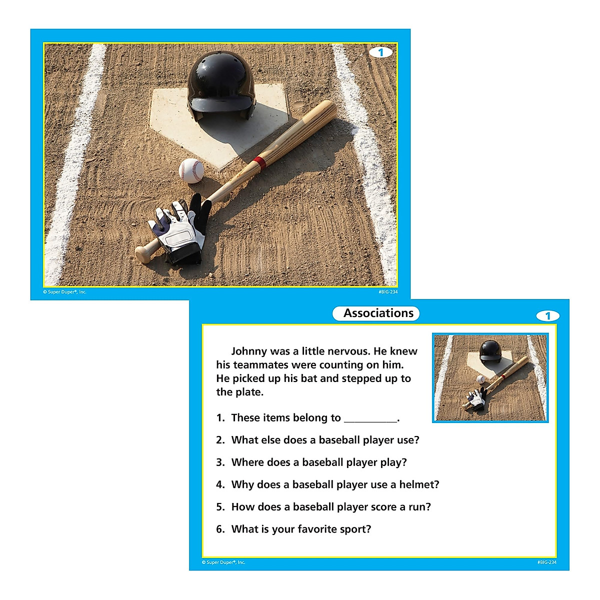 Super Duper Publications | Webber Inferencing Big Photo Flash Cards | Predicting, Reasoning and Critical Thinking Skills Fun Deck | Educational Learning Materials for Children