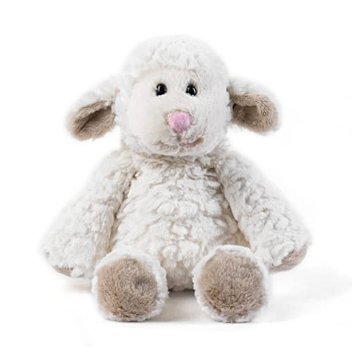 LIJIUSM Plush Toys for Kids Cartoon Velvet Animal Stuffed Toys Festival Birthday Gifts for Girls Boys (White - Sheep - 38cm)