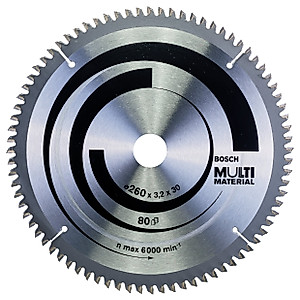 Bosch 2608641204 Circular Saw Blade "Multi Material" Mub 10.24inx30mm 80T