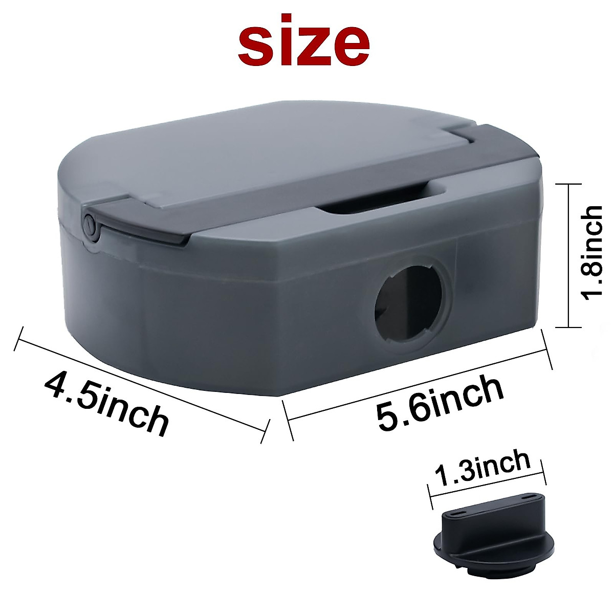 Garbage fighter Replacement Water Tank Box Compatible with IROBOT Braava Jet M6 (6110) (6012) (6112) (6113) Ultimate Robot Mopping Water Tank Accessories