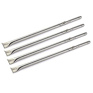 Grill Burner Tube for Charbroil 463347518 463243518 463275517 463373019 463275717, Charbroil Performance 475 Burner Gas Grill Replacement G470-5200-W1 G321-4C00-W1, Stainless Steel, 17 3/4", 4 Pack
