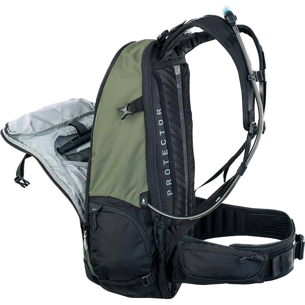 Evoc, FR Tour E-Ride 30, Protector backpack, 30L, Dark Olive/Black, ML