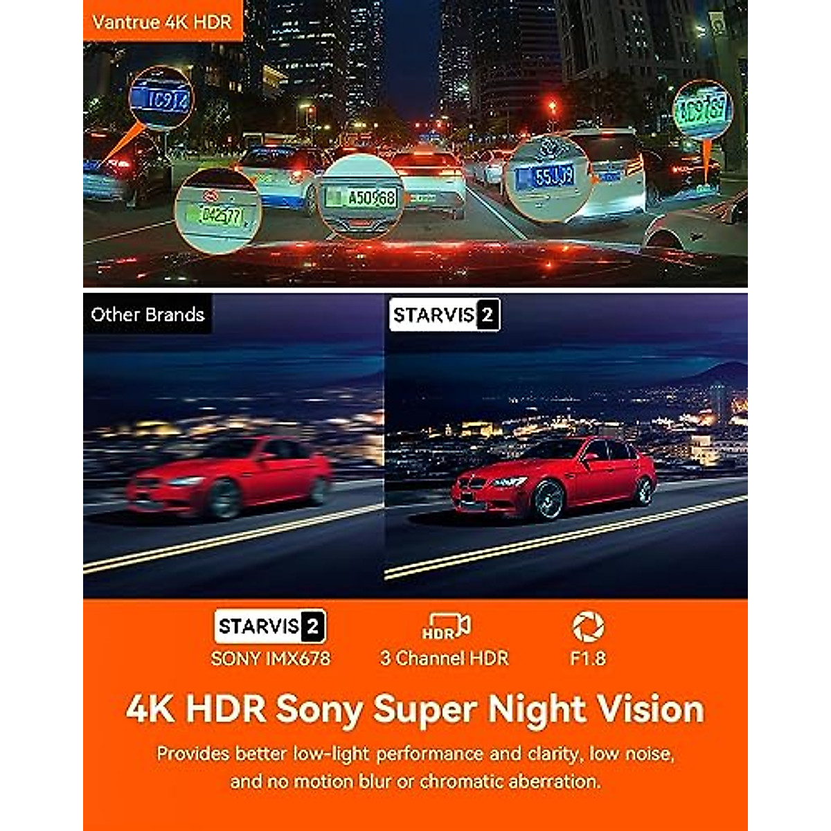 [ Bundle-3 Items: Vantrue N4 Pro 4K 3CH + 512GB SD Card + Hardwire Kit ] True 4K Wi-Fi 3-Channel Dashcam, STARVIS 2 IMX678 Night Vision, Infrared Cabin Camera, Voice Control GPS Car Cam for Uber